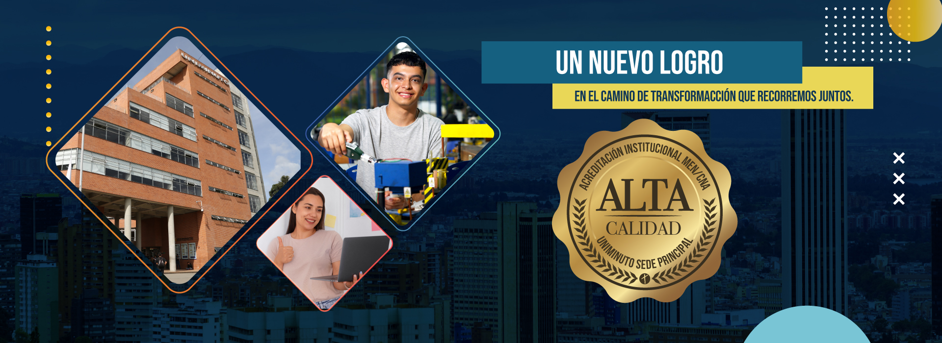Bienvenidos a La Corporación Universitaria Minuto de Dios