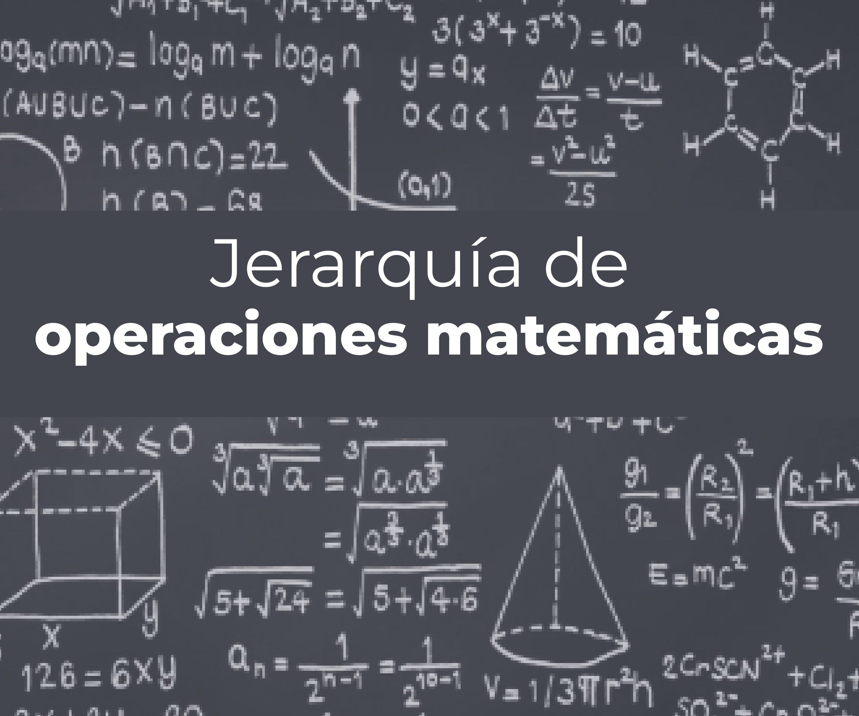 Jerarquía de operaciones
